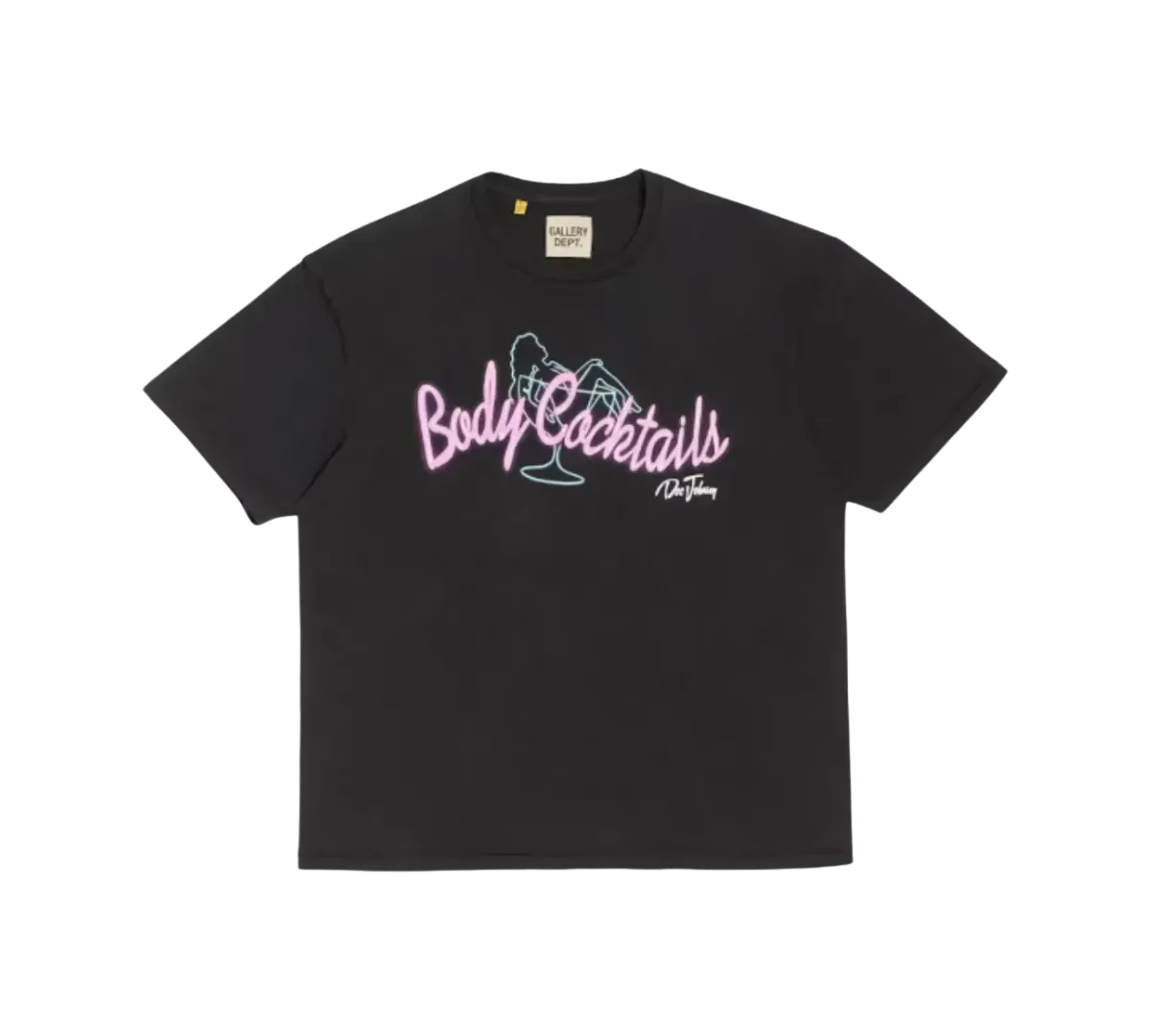 Camiseta Gallery Dept. Body 'Cocktails Black' Preto – Juicy Sneakers